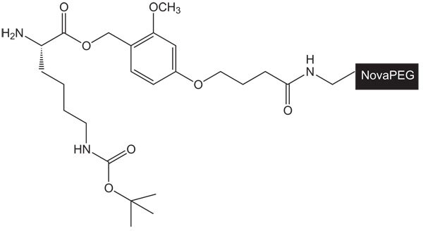 H-Lys(Boc)-HMPB NovaPEG resin | 856177